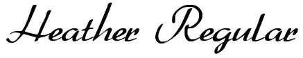 Heather Script One Font: Free Download | MaisFontes