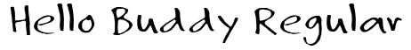 Hello Buddy Regular: Baixar Fonte Grátis | MaisFontes