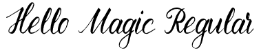 Hello Magic Regular: Free Font Download | MaisFontes
