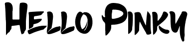 Hello Pinky: Free Font Download | MaisFontes