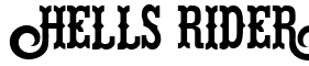 Hells Rider: Free Font Download | MaisFontes