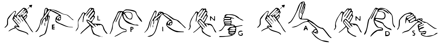 Helping Hands: Free Font Download | MaisFontes