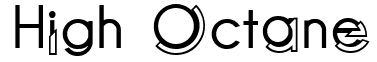 High Octane: Free Font Download | MaisFontes