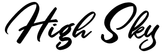 High Sky Font: Free Download | MaisFontes