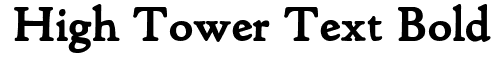 High Tower Text: Free Font Download | MaisFontes