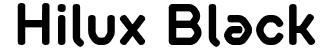Hilux Black: Free Font Download | MaisFontes