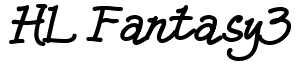 HL Fantasy3: Free Font Download | MaisFontes