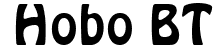 Hobo Bold: Free Font Download | MaisFontes