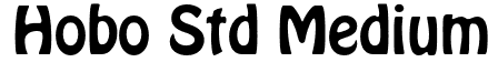 Hobo Std Medium: Free Font Download | MaisFontes