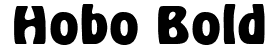 Hobo Bold: Free Font Download | MaisFontes
