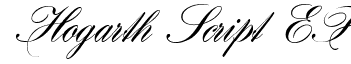 Hogarth Script EF Font: Free Download | MaisFontes