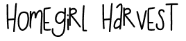 Homegirl Harvest Font: Free Download | MaisFontes
