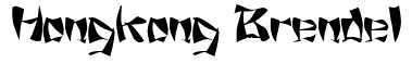 Hongkong Brendel: Free Font Download | MaisFontes