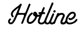 Hotline: Free Font Download | MaisFontes