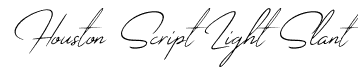 Houston Script Light Slant: Free Font Download | MaisFontes