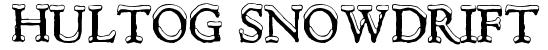 Hultog Snowdrift: Free Font Download | MaisFontes
