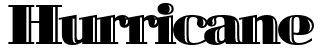 Hurricane Regular Font: Free Download | MaisFontes