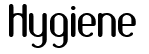 Hygiene: Free Font Download | MaisFontes
