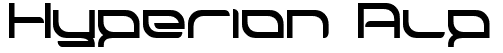 Hyperion Alp Font: Free Download | MaisFontes
