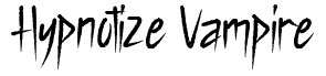 Hypnotize Vampire: Free Font Download | MaisFontes