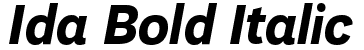 Ida Bold Italic: Free Font Download | MaisFontes