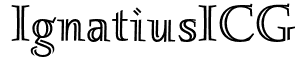 IgnatiusICG: Free Font Download | MaisFontes