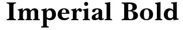 Imperial Bold Font: Free Download | MaisFontes