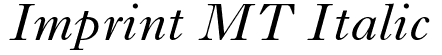 Imprint MT Shadow Font: Free Download | MaisFontes