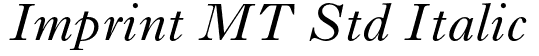 Imprint MT Shadow Font: Free Download | MaisFontes