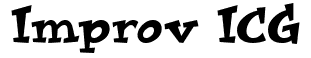 Improv ICG: Free Font Download | MaisFontes