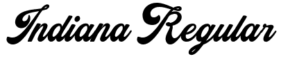 Indiana Regular Font: Free Download | MaisFontes