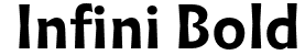 Infini Bold: Free Font Download | MaisFontes