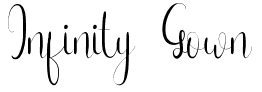 Infinity Gown: Free Font Download | MaisFontes