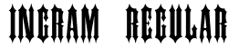 INGRAM Regular: Baixar Fonte Grátis | MaisFontes