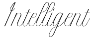 Intelligent: Free Font Download | MaisFontes