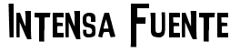 Intensa Fuente: Free Font Download | MaisFontes