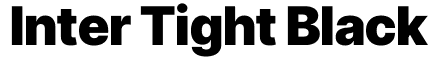 Inter Tight Regular Font: Free Download | MaisFontes
