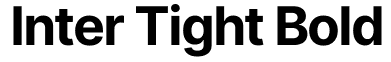 Inter Tight Regular Font: Free Download | MaisFontes
