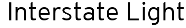 Interstate Light Font: Free Download | MaisFontes