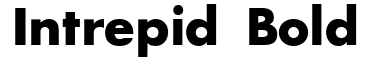 Intrepid Bold: Free Font Download | MaisFontes