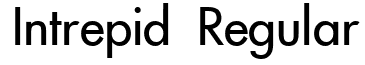 Intrepid Regular: Free Font Download | MaisFontes