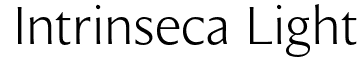 Intrinseca Light: Free Font Download | MaisFontes