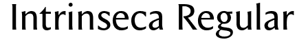 Intrinseca Regular: Download Free Font | MaisFontes