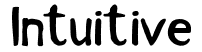 Intuitive: Free Font Download | MaisFontes