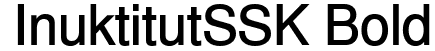 InuktitutSSK Bold: Download Free Font | MaisFontes