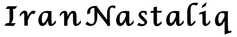 IranNastaliq Font: Free Download | MaisFontes