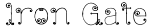 Iron Gate Font: Free Download | MaisFontes