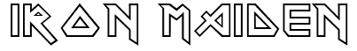 Iron Maiden: Free Font Download | MaisFontes