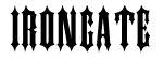 IRONGATE: Download Free Font | MaisFontes