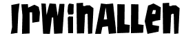 IrwinAllen Font: Free Download | MaisFontes